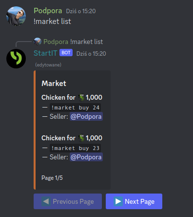 StartIT · Discord Bot for Leveling, Moderation & Economy