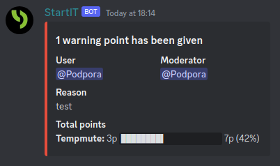 StartIT · Discord Bot for Leveling, Moderation & Economy
