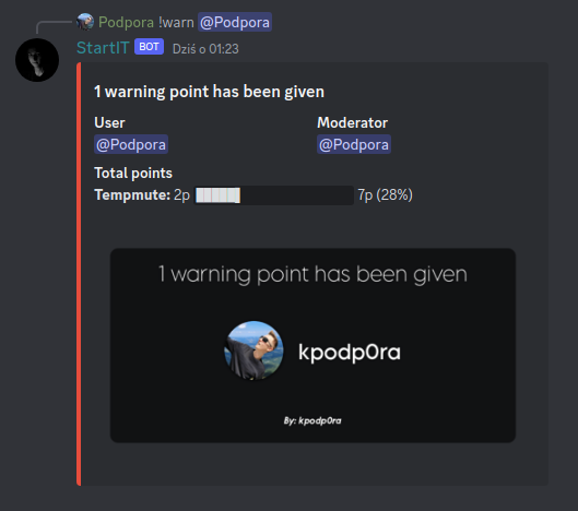 StartIT · Discord Bot for Leveling, Moderation & Economy