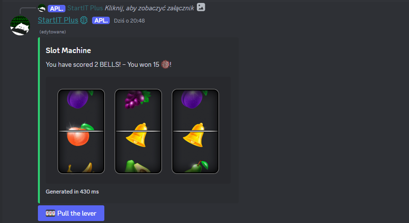 StartIT · Discord Bot for Leveling, Moderation & Economy