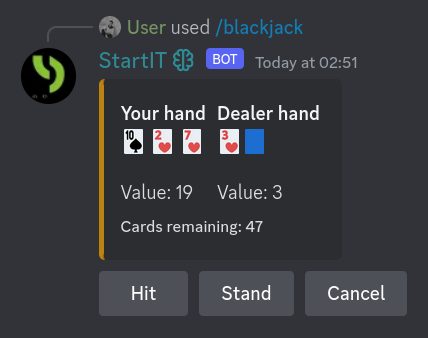 StartIT · Discord Bot for Leveling, Moderation & Economy