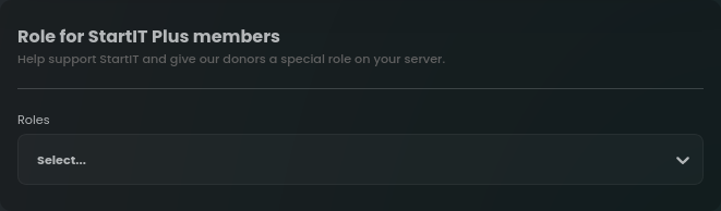 StartIT · Discord Bot for Leveling, Moderation & Economy